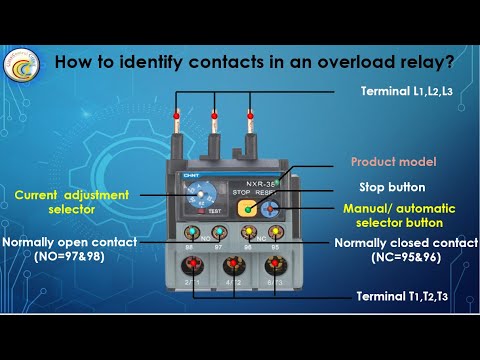 Overload relay-Types of overload relays-Overload relay symbol - YouTube