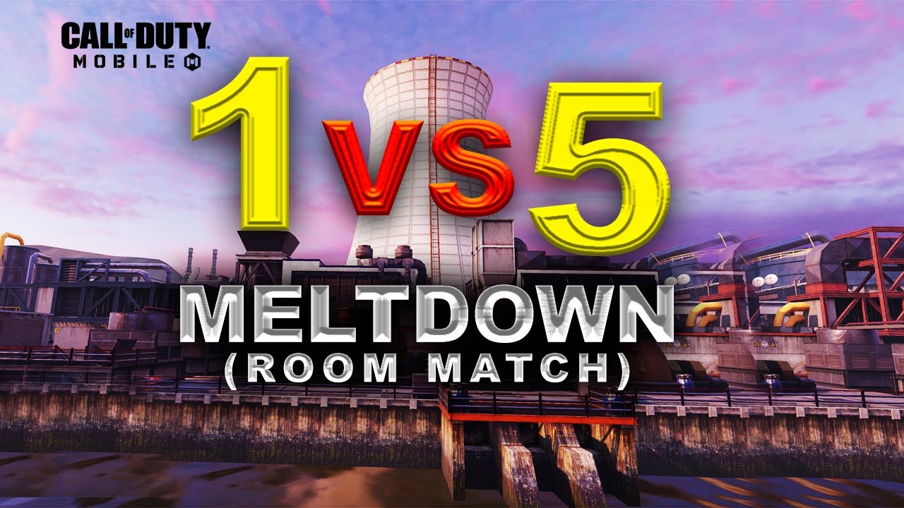 CALL OF DUTY, 1 VS 5 MELTDOWN MAP IN ROOM | CALL OF DUTY 2025 #codm # ...