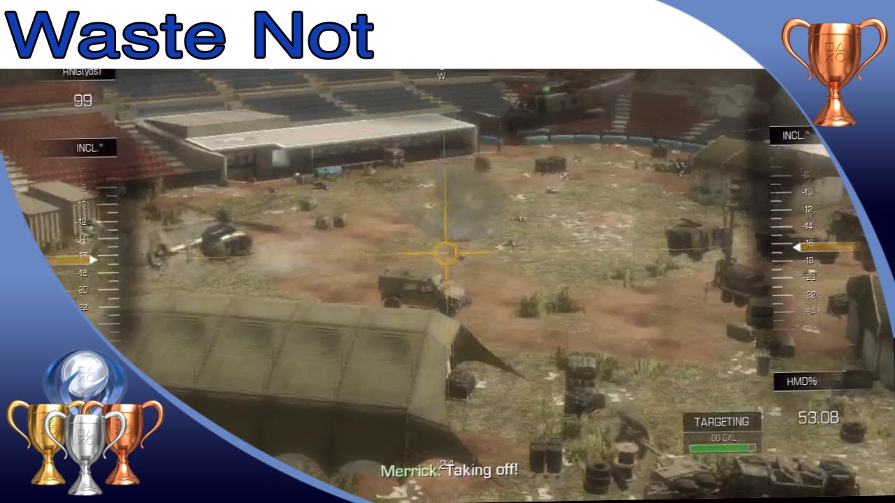 Call of Duty Ghosts - Waste Not - Trophy / Achievement Guide (100% ...