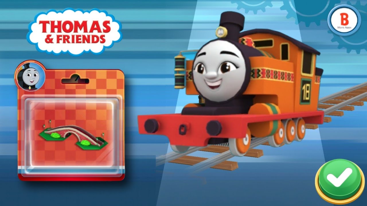 THOMAS & FRIENDS MAGIC TRACK : NIA TRAIN RACE & OPEN SURPRISE PACK FOR ...