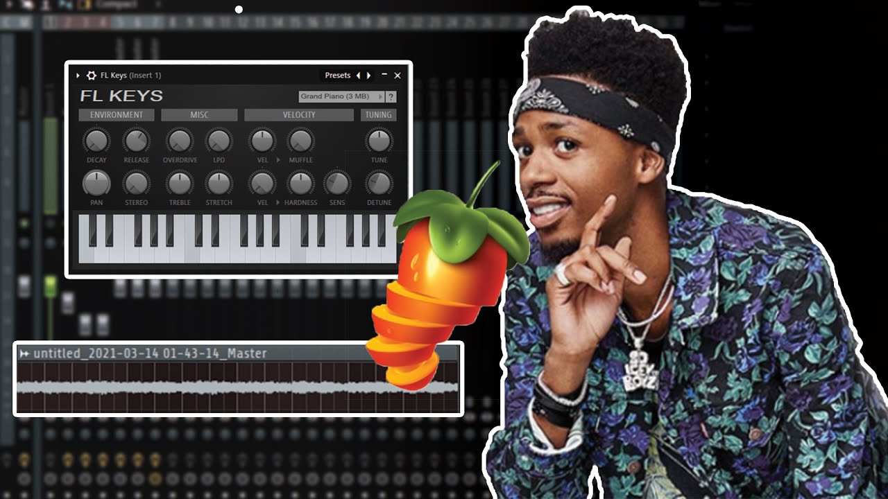 How to make ambient samples using stock plugins | Fl studio 20 - YouTube