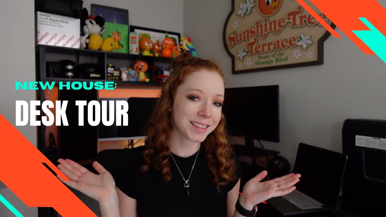 New House Tour: Updated Gaming PC & Work Desk Setup - YouTube