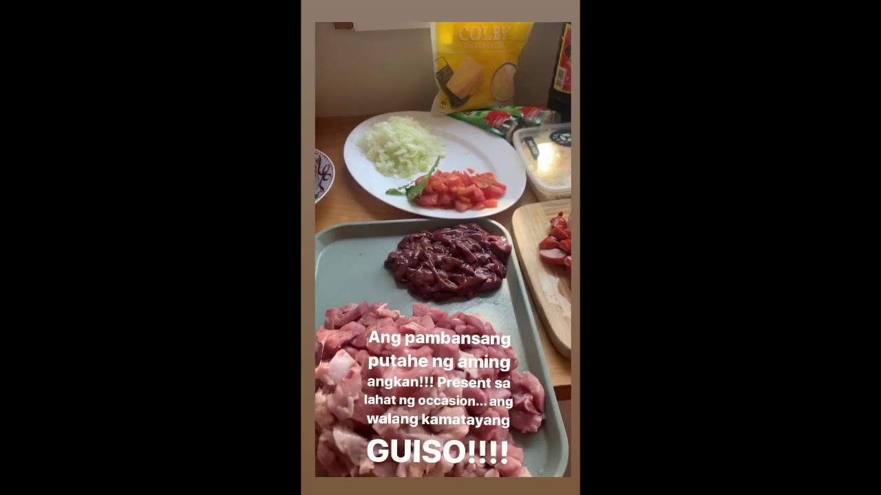 Guiso- pork stew filipino style - YouTube