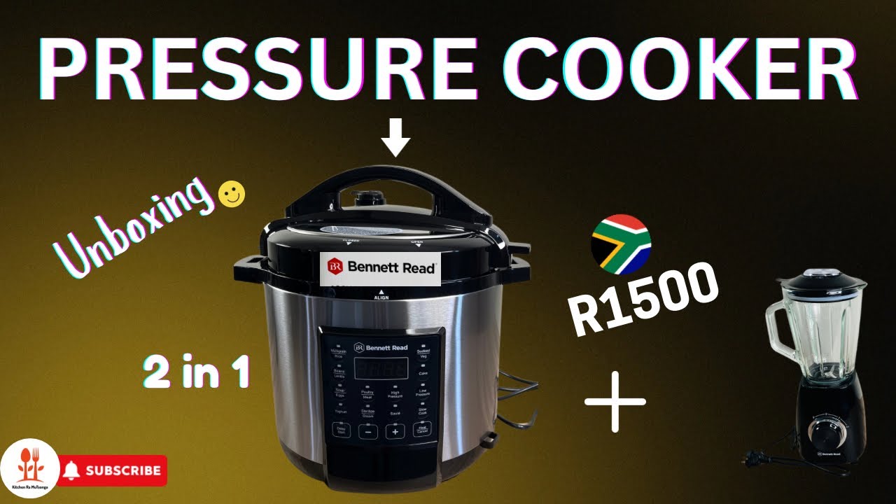 Unboxing Bennett Read Pressure Cooker//2in1 and Blender//🇿🇦 - YouTube