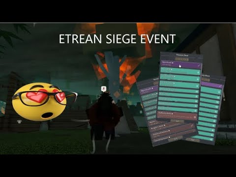 ETREAN SIEGE EVENT - YouTube