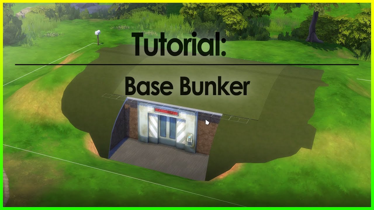 Tutorial: Base Bunker - YouTube