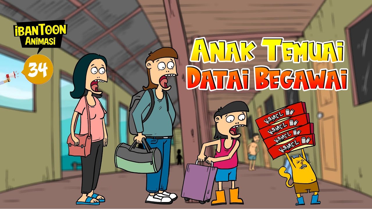EP34: NYAMBUT PENATAI TEMUAI SERIMBAI HARI GAWAI - YouTube