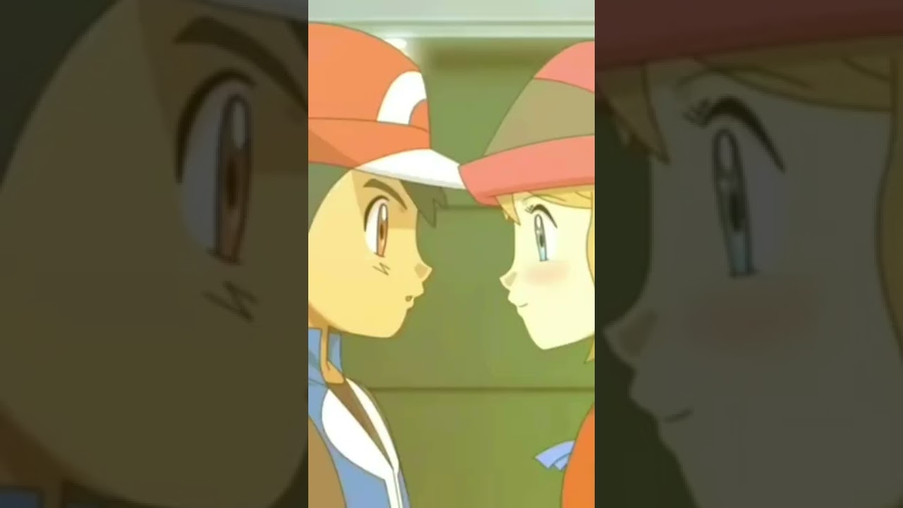 Pokemon Ash Love Serena #shorts #pokemon 💖 - YouTube