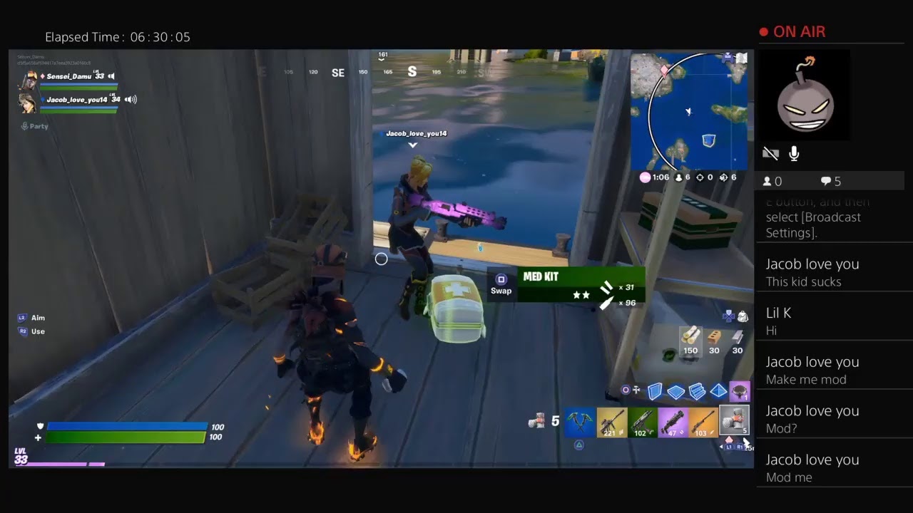Sensei_Damu's fortnite live stream - YouTube