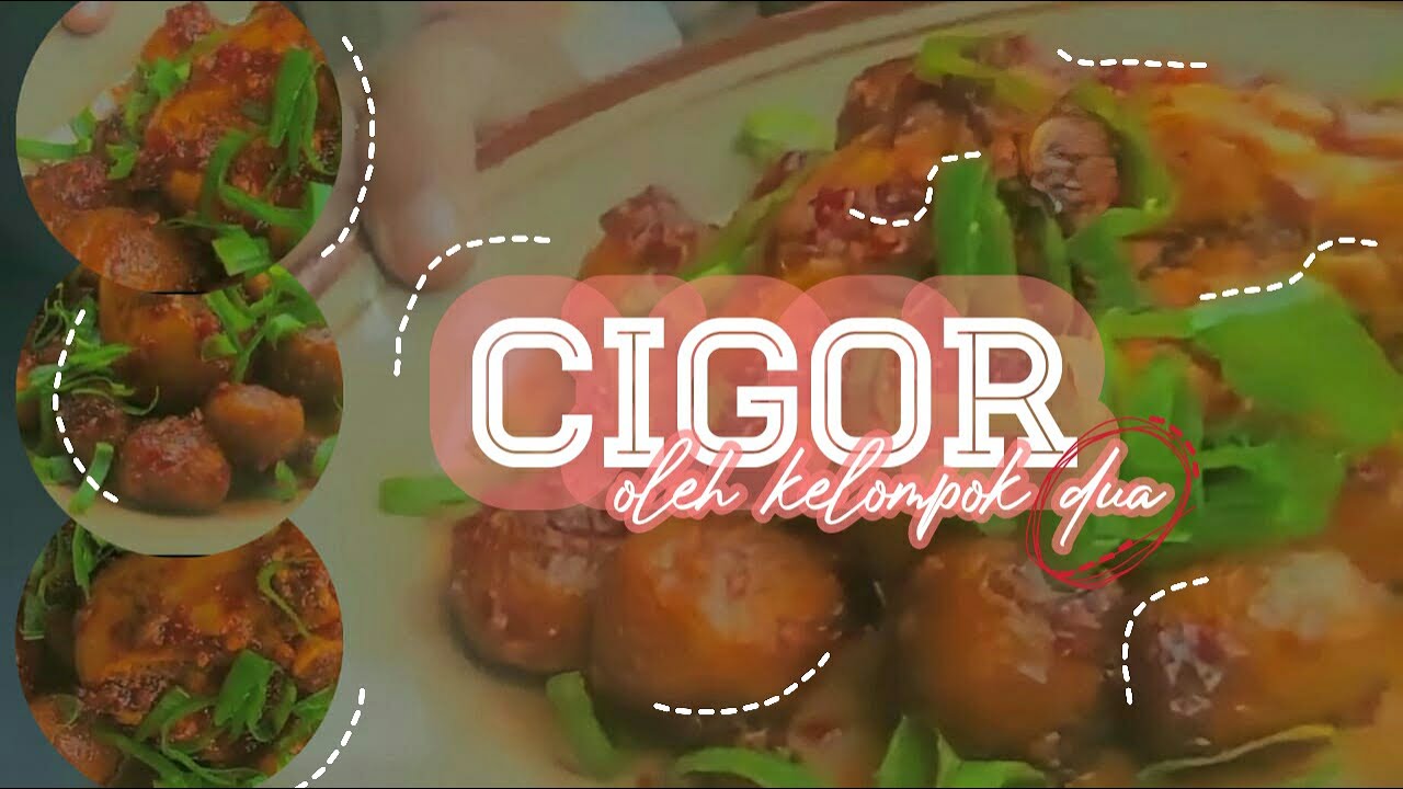 Video promosi makanan khas daerah; Cigor - YouTube