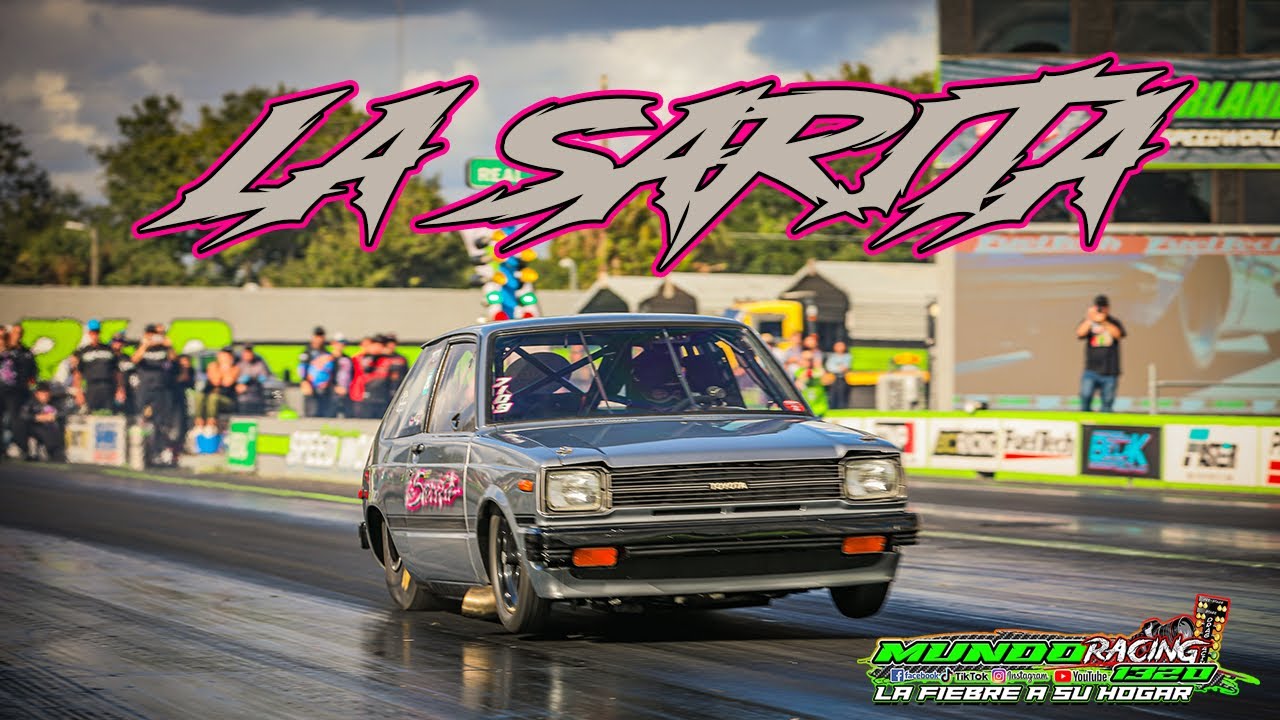 LA SARITA TOYOTA STARLET 13B TURBO @ ORLANDO SPEED WORLD - YouTube