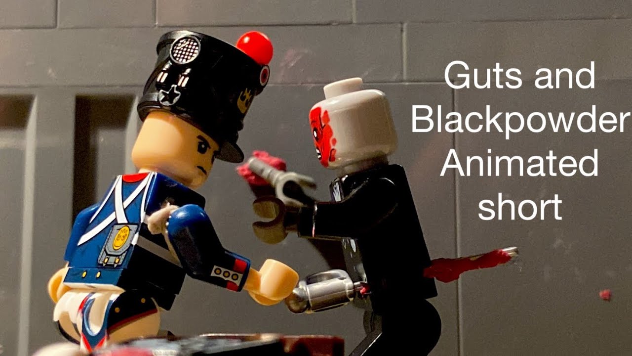 Guts and Blackpowder animated short Lego stop motion part 1 - YouTube