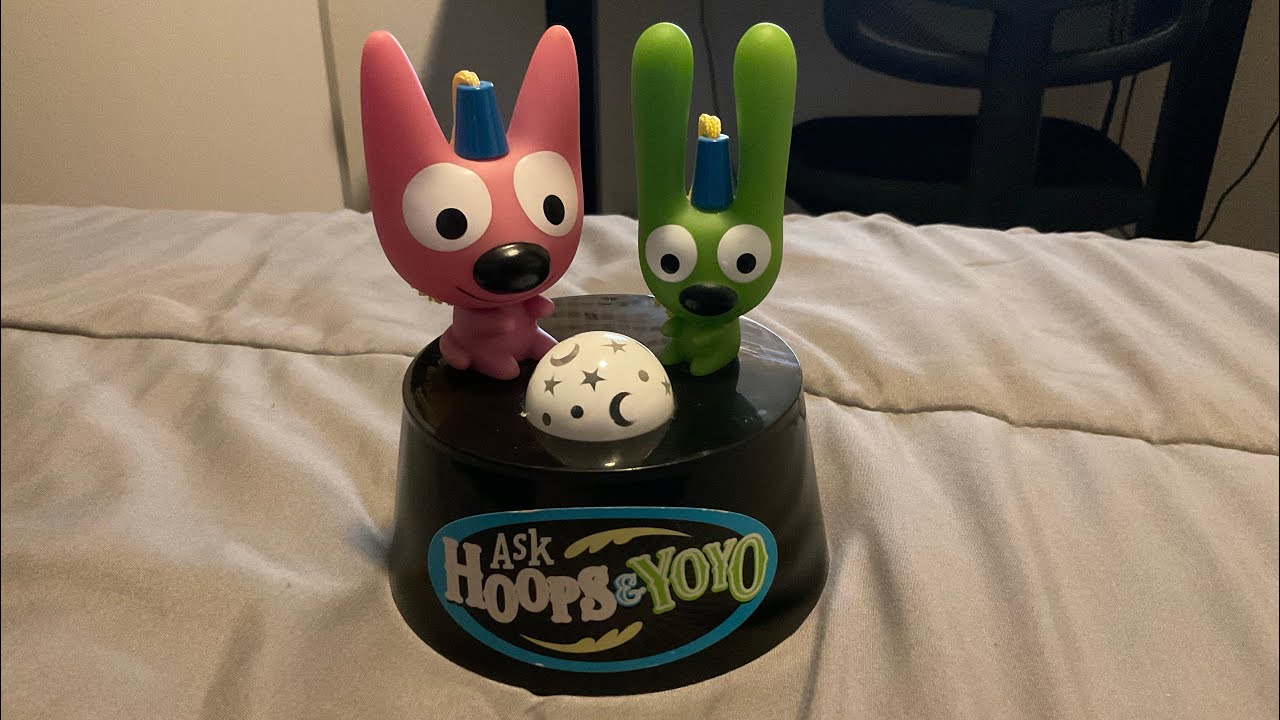 hoops&yoyo ask me toy review - YouTube