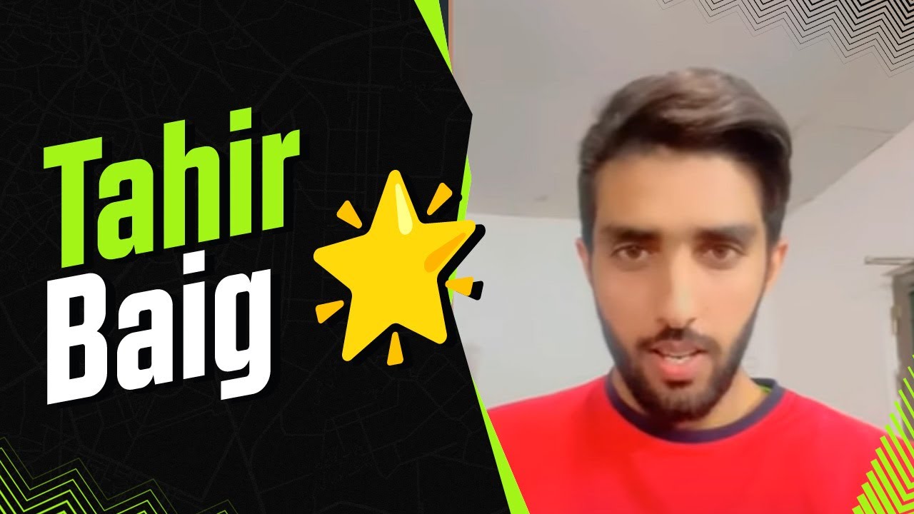 PDP Star🌟Tahir Baig🏏 Steps Into The Spotlight For Lahore Qalandars in ...