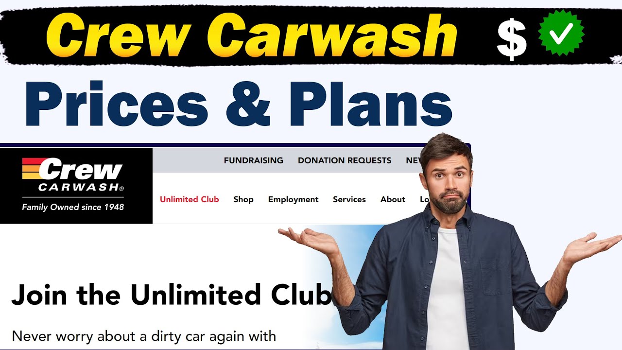 Crew Car Wash Prices & Plans | Crew Carwash Prices 2026- Quick & Easy ...