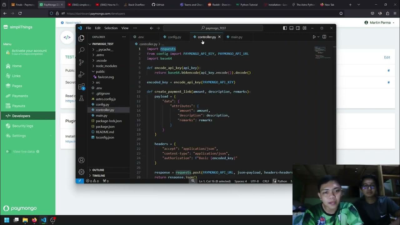 GCASH API INTEGRATION - PAYMONGO - YouTube