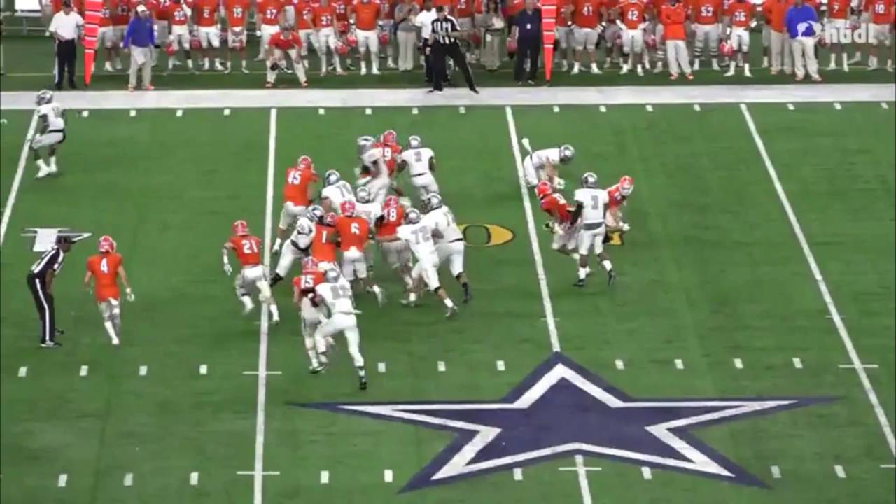 Dedrick Howard Class '17 Football Junior Year - YouTube