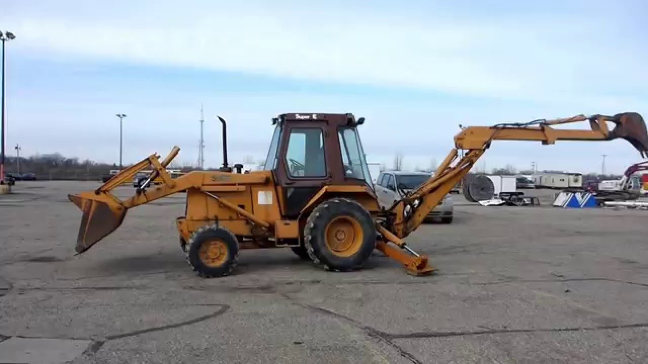 1986 Case 580E Super E | For Sale | Online Auction - YouTube