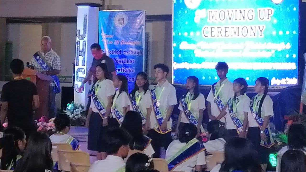 Grade 10 Moving Up Ceremony - YouTube