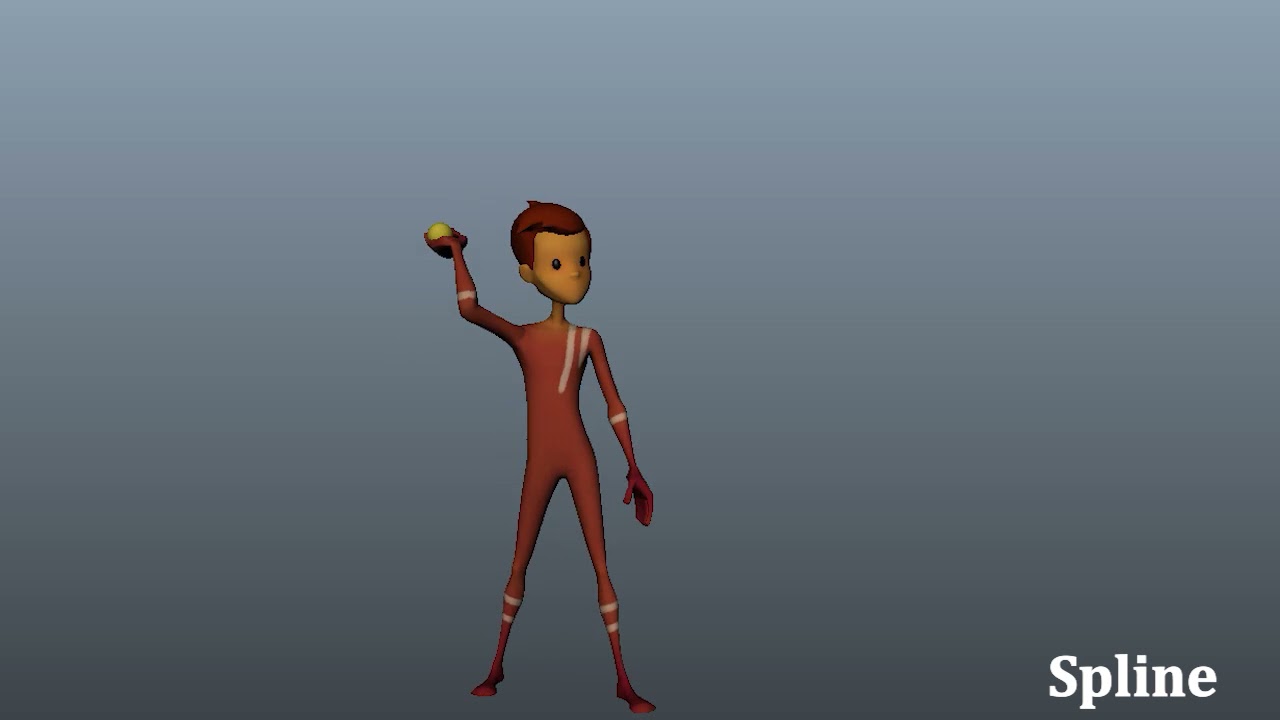 Ball Throw Animation - YouTube