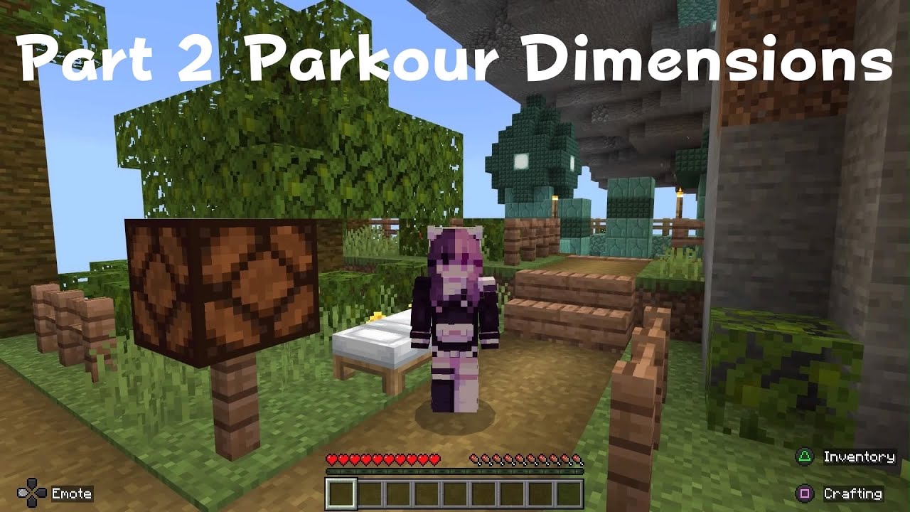 Minecraft Parkour Dimensions Part 2 - YouTube