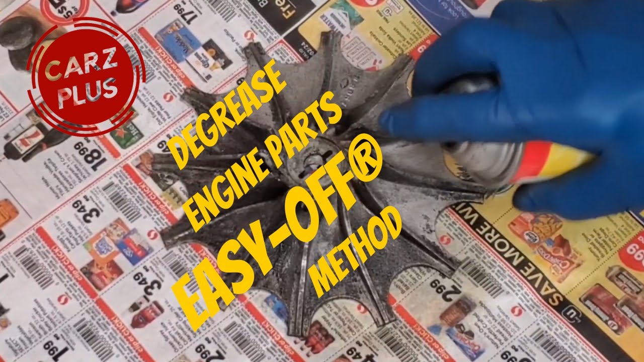 Easy-Off® Method for Degreasing Engine Parts - DIY Engine Cleaning ...