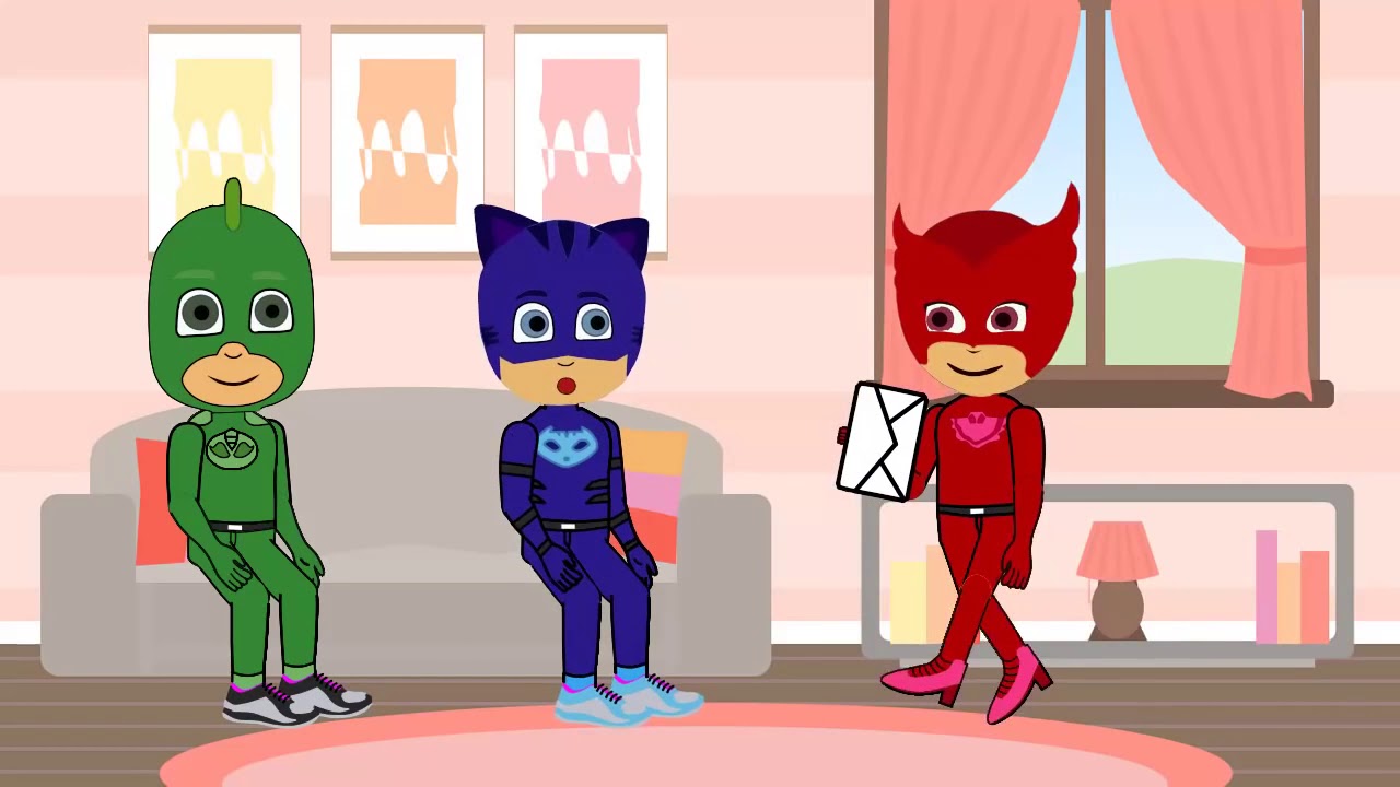 Animated PJ Masks Cartoon, PJ Masks Educational Cartoon for Kids ...