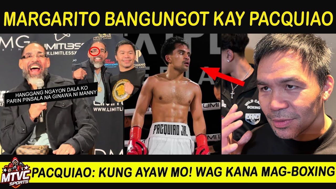 PACQUIAO: Wag Kana mag Boxing Jimuel kung Ayaw mo SUMUNOD | Margarito ...