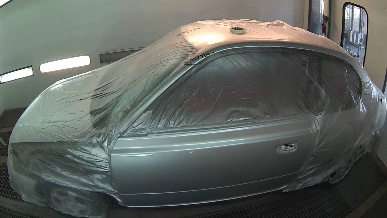 PPG QUICK LINE CLEAR .IWATA WS 400 - YouTube