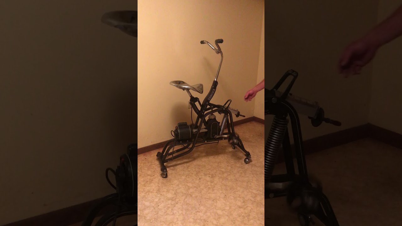 807 - Very Neat Antique Exercycle Electric Exercise Bike - YouTube