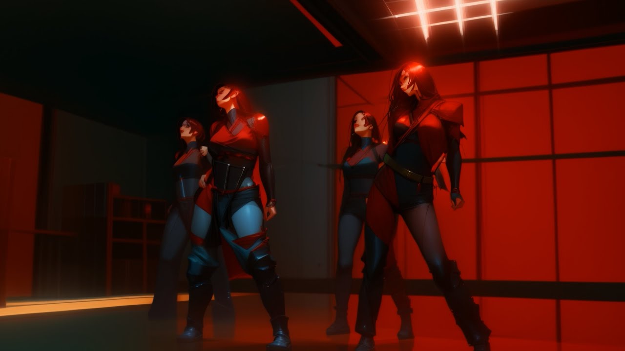 aespa 에스파 - 'Drama' ( The Animatrix Remix 4K Full Version - AI Stable Diffusion ) - YouTube