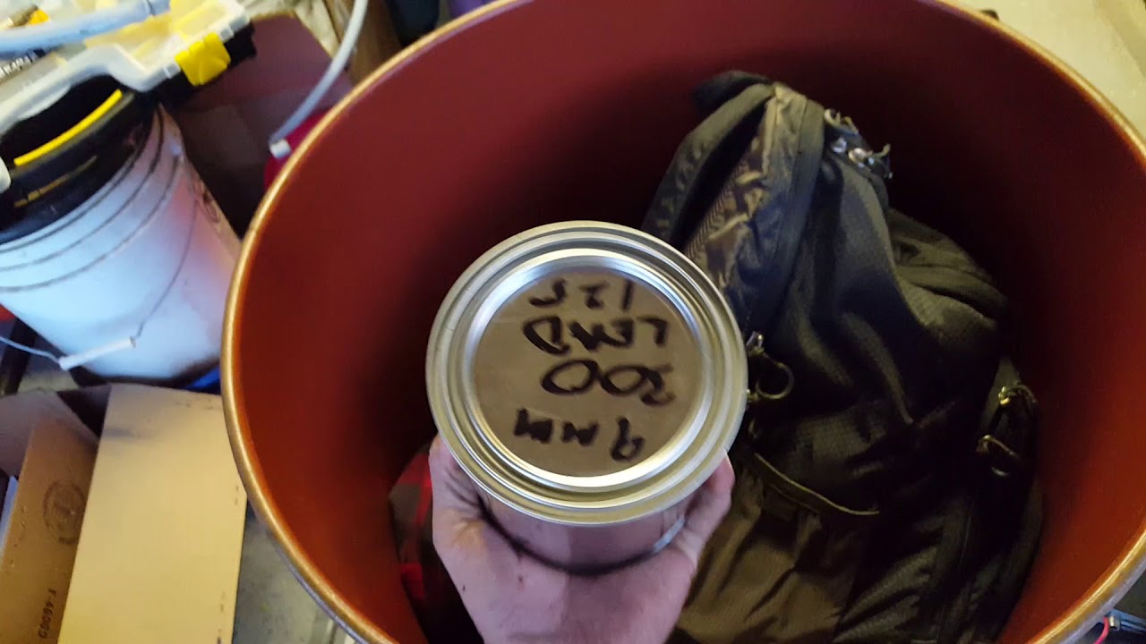 Long term bug out bag storage. - YouTube