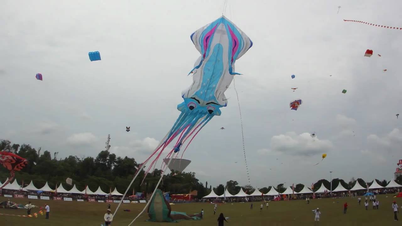 Germany's squid kite - YouTube