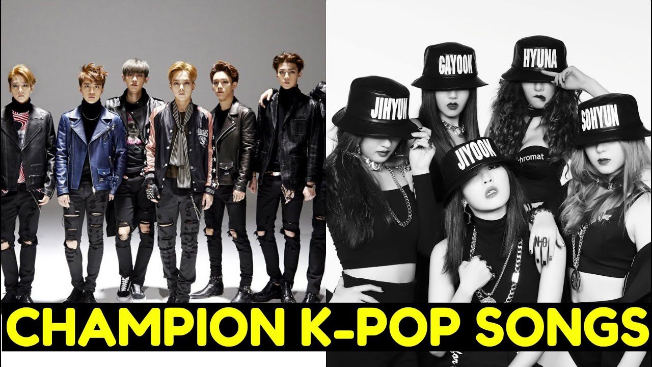 #1 Champion K-Pop Songs Voted By You [June 2014 - April 2015] - YouTube