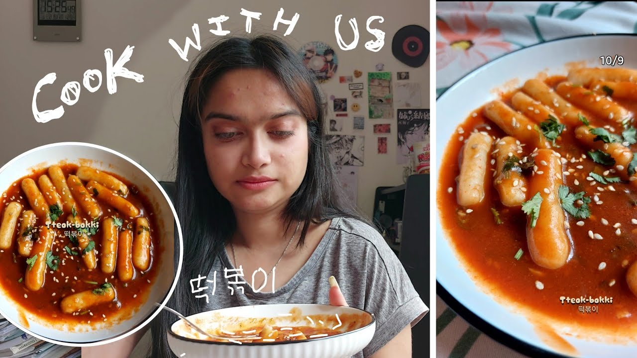 Cook korean tteokbokki with us. Make this recipe with Indian ...