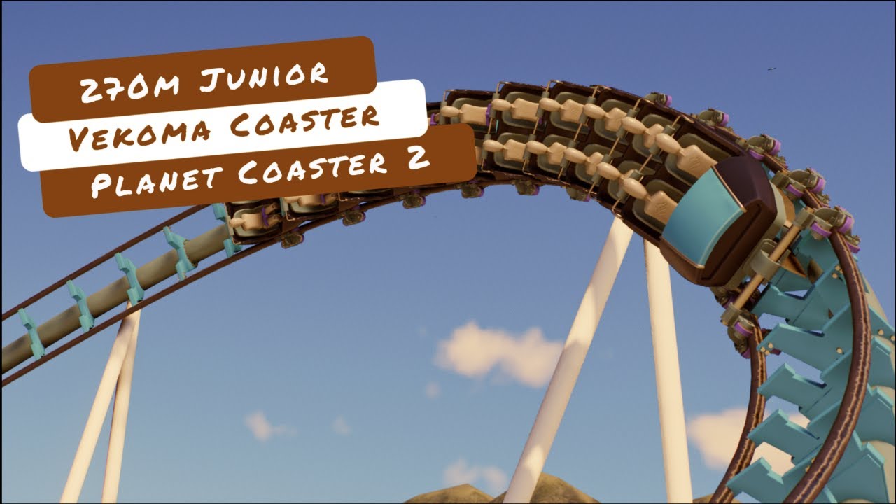 270m Vekoma Junior coaster concept | Planet Cosater 2 - YouTube