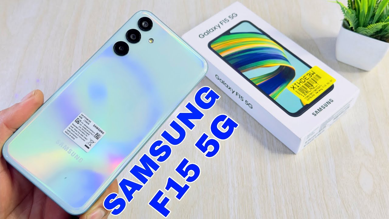 Samsung Galaxy F15 5G (SM-E156B) 4GB/128GB Full Unboxing & Review ...