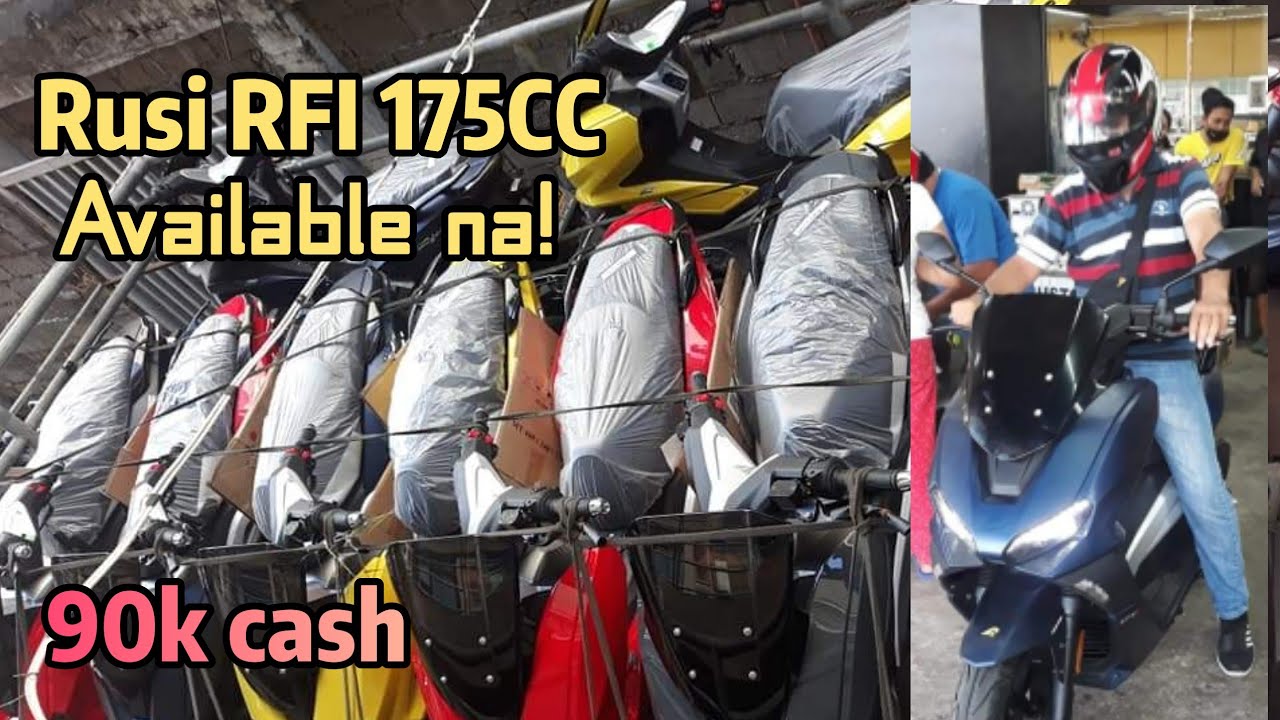 Rusi RFI 175CC available na! Mag inquire na sa RUSI! - YouTube
