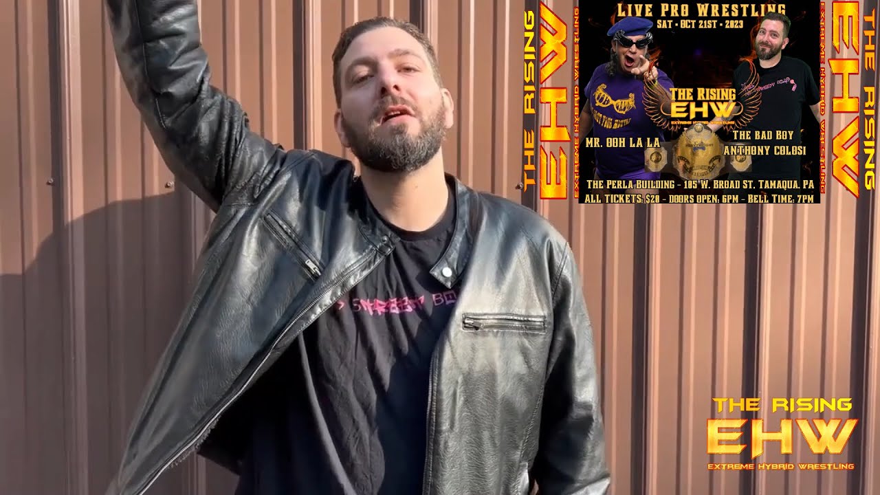 EHW Extreme Hybrid Wrestling - Anthony Colosi In Pursuit Of The ...