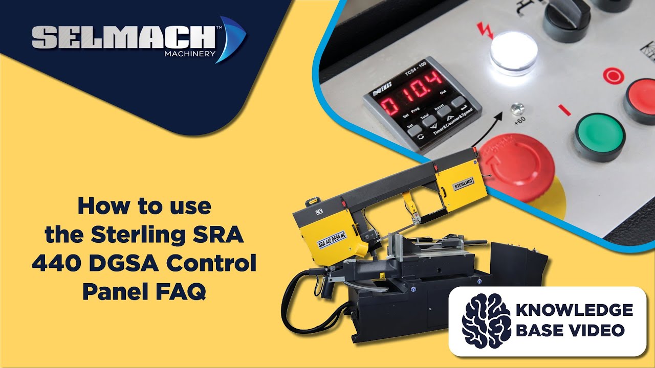 How to use the Sterling SRA 440 DGSA Control Panel FAQ [Selmach ...
