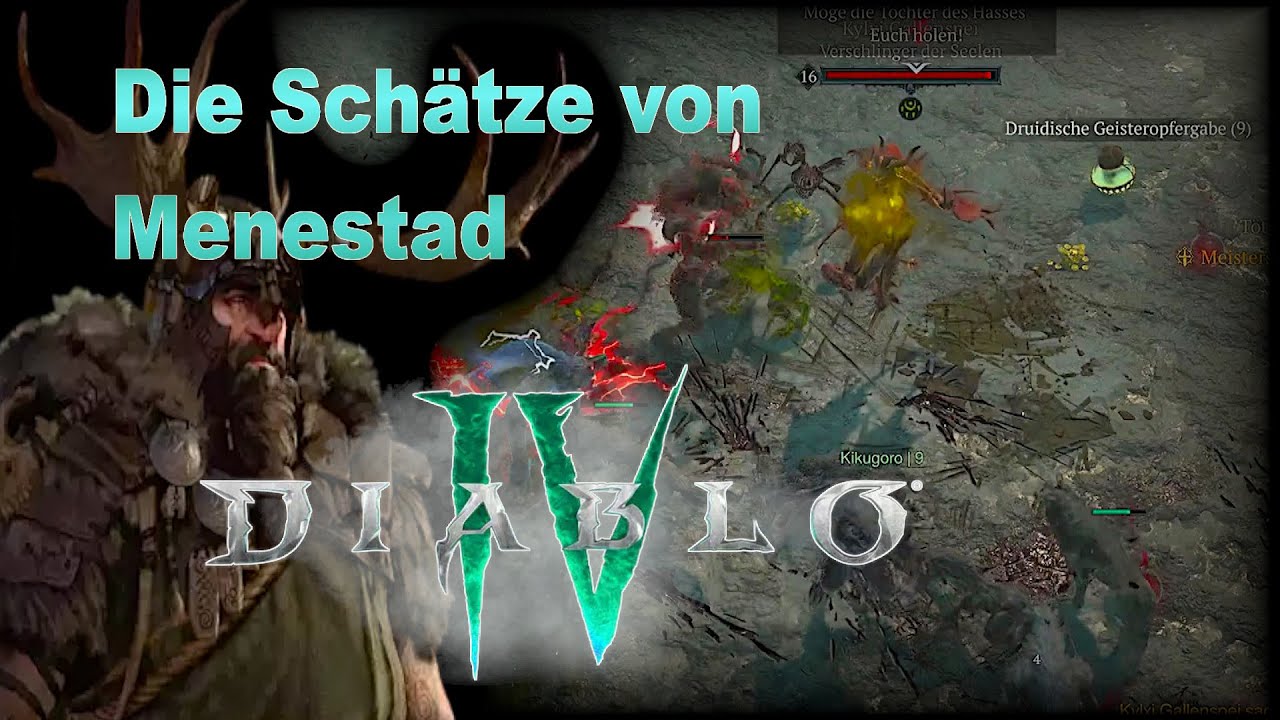Diablo 4 👑 Die Schätze von Menestad | Lets Play Gameplay #Woodicgames ...