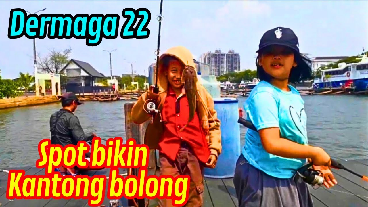 Spot bikin Kantong bolong di Marina Ancol | Dermaga 22 ft @anglertimur ...
