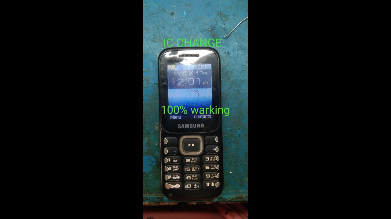 samsung b310e network problem solution // samsung b310e crystal ic ...