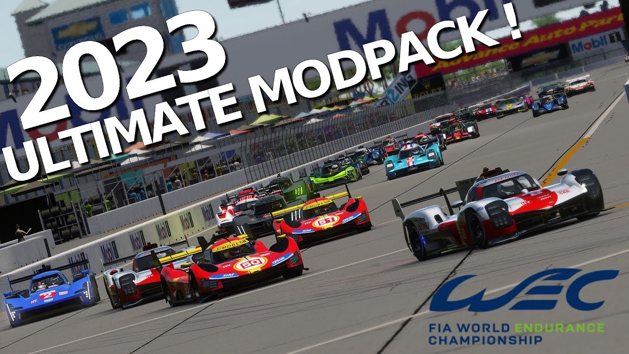 LE PACK WEC 2023 POUR ASSETTO CORSA ! - YouTube