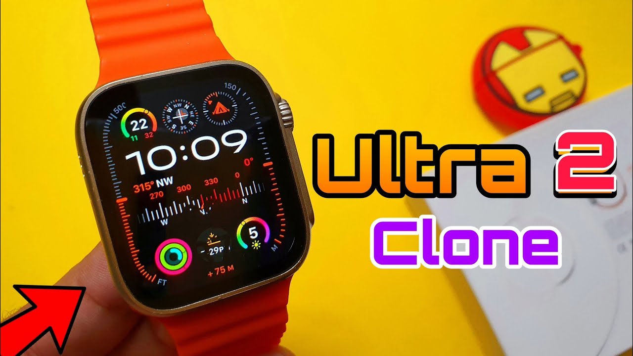 Apple Watch Ultra 2 Clone Unboxing & Review | Ultra 2 | Series 9 Ultra ...