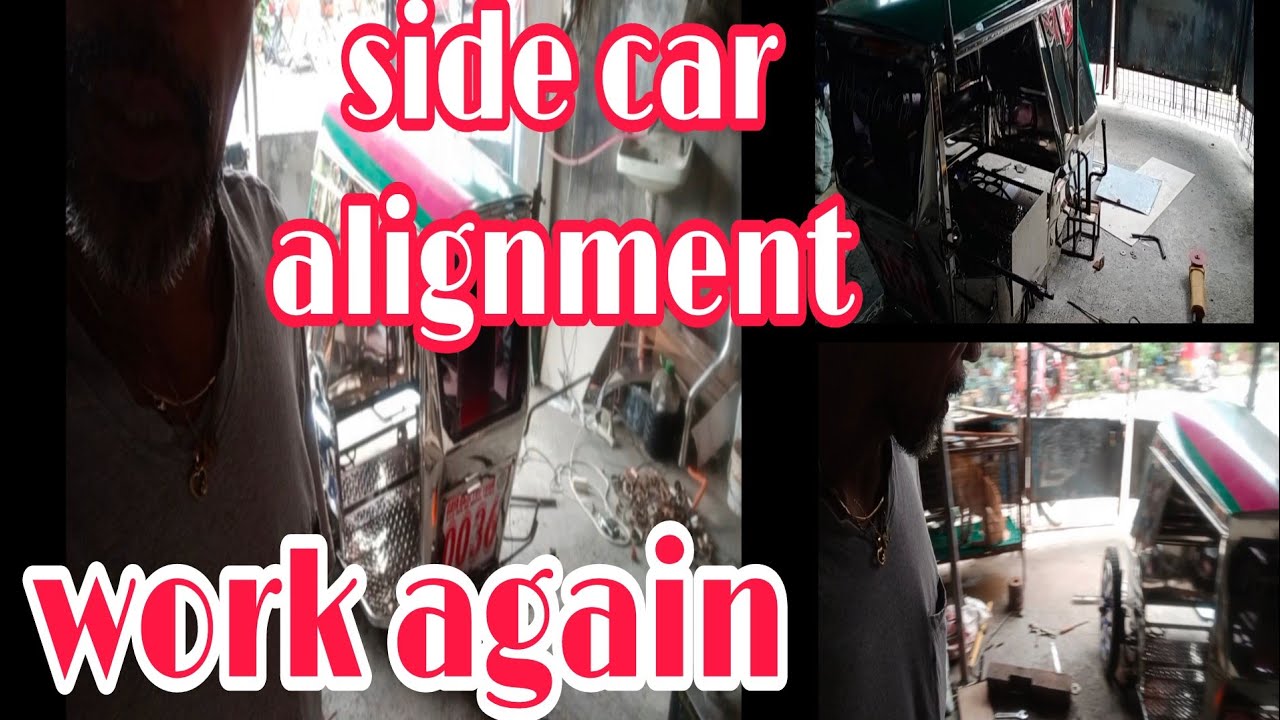 SIDE CAR AND SIDE WHEEL ALIGNMENT/HOW TO ALIGN - YouTube