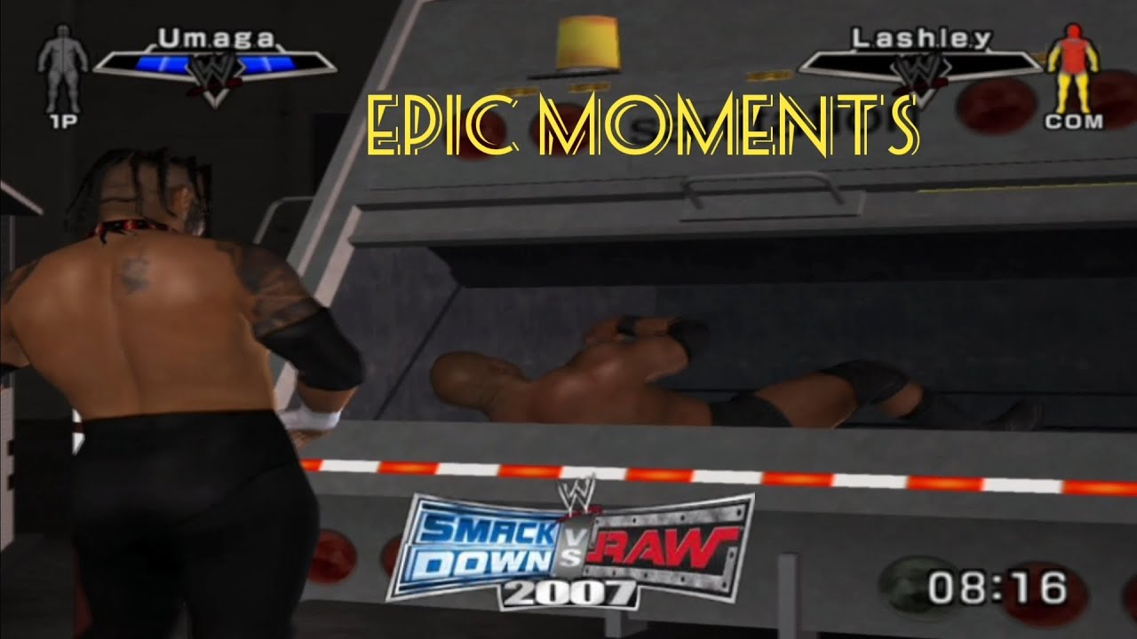 WHAT made wwe SVR 2007 the best game - YouTube