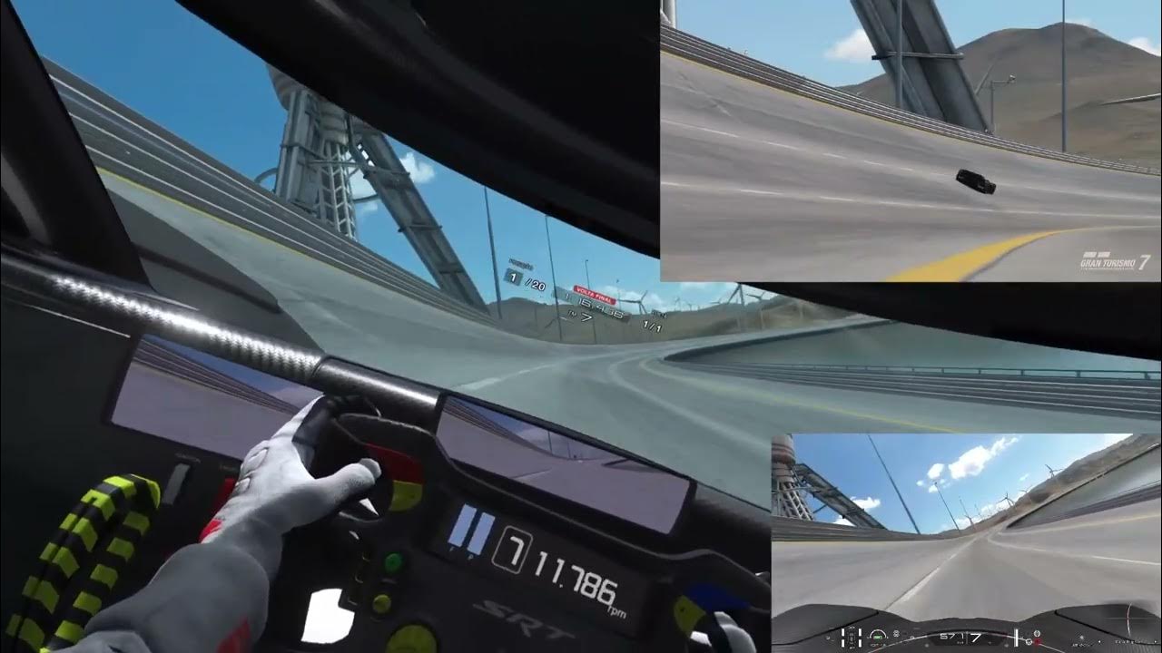 5S Gran Turismo 7 VR Dodge SRT Tomahawk X VGT Stage Route X Primeiro 07.05.2024 - YouTube