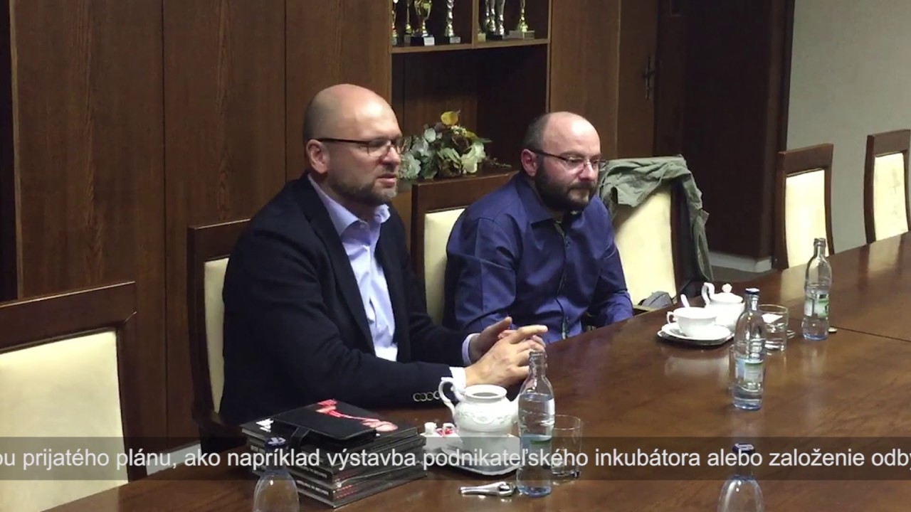 Ján Ragan na pôde mesta privítal poslanca Európskeho parlamentu ...