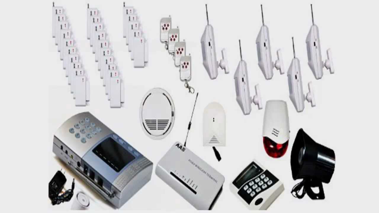 Buy The Best AAS-VG799 Cellular GSM Home Security Alarm System - YouTube